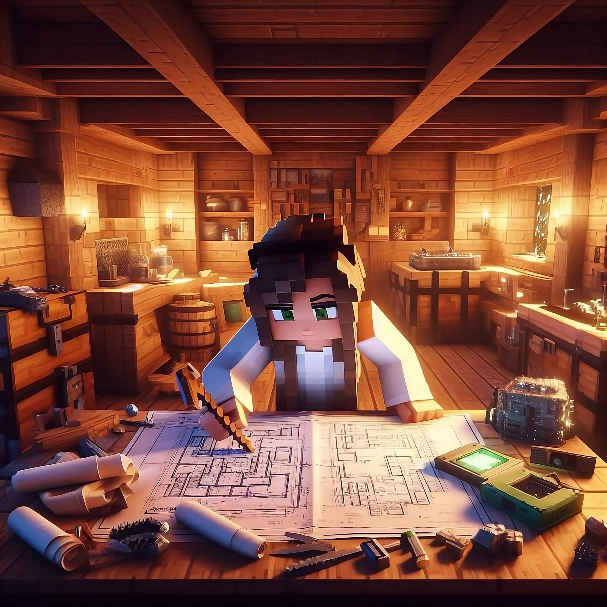 Building My First Real Minecraft House - UltraServers Blog