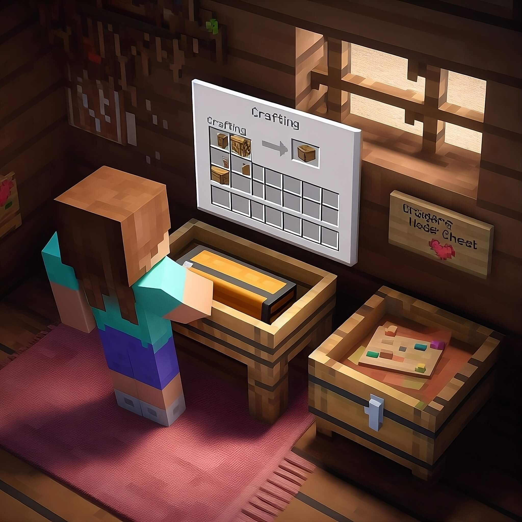 Furnishing My First Minecraft Home - UltraServers Blog